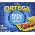 Ortega Fiesta Flats, Flat JMS2 Bottom Taco Shells, 12 Count (Pack of 6 ...