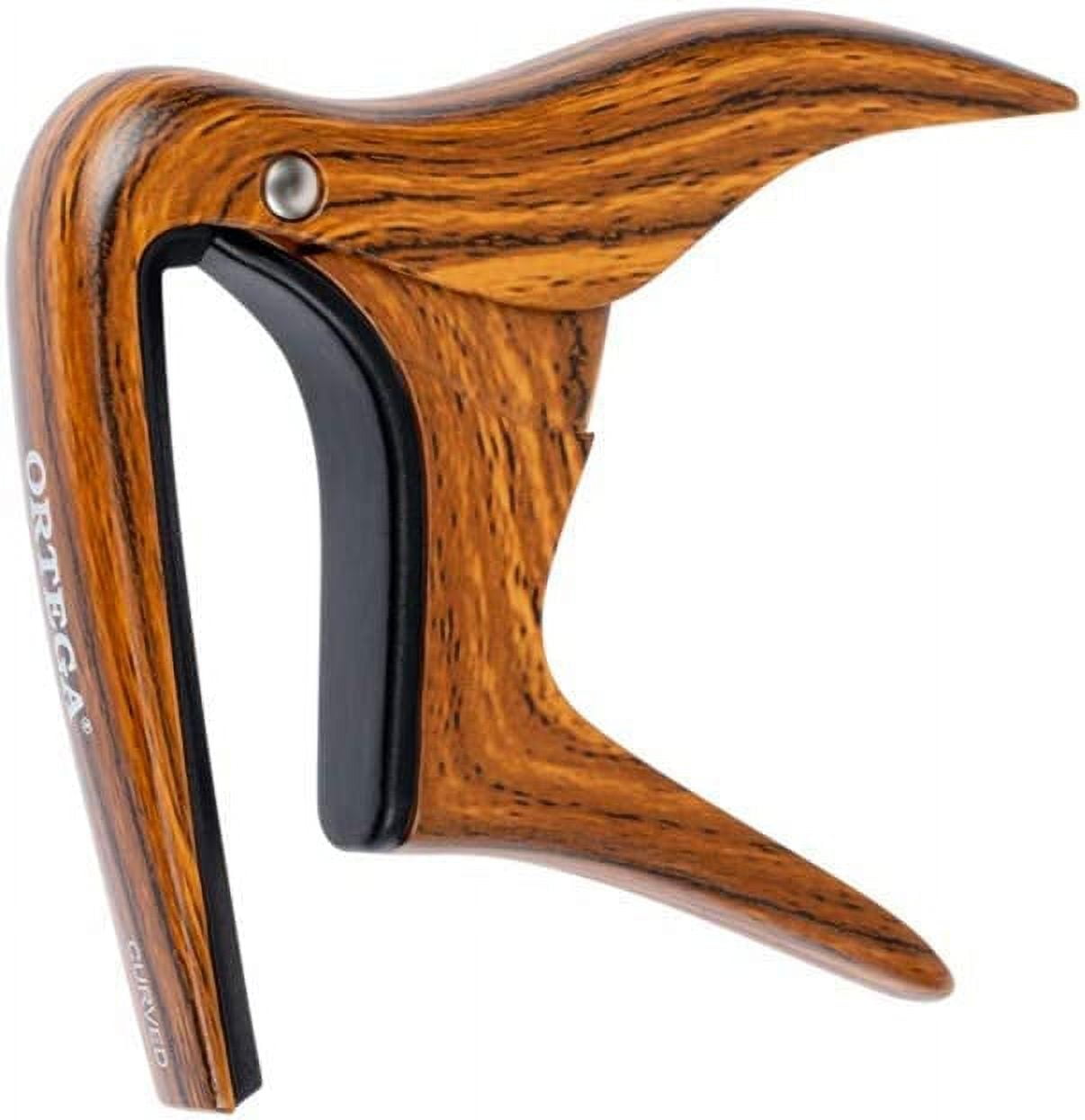 Ortega Guitars Curved Capo-Quick Change Clamp-All Guitars w/Radius ...