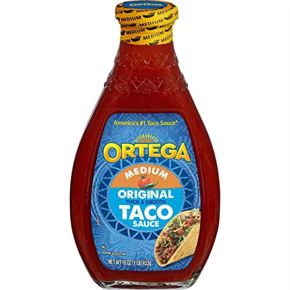 Ortega Medium Taco Sauce, 16 oz - Walmart.com