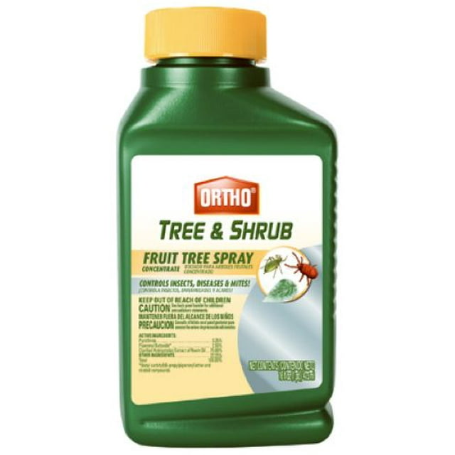 Ortho 0424315 16 oz Bottle of Fruit Tree Insect & Disease and Mite ...