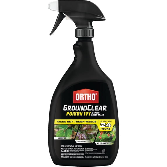 Ortho, Poison Ivy & Tough Brush Killer, 24 oz, Ready-To-Use - Walmart.com
