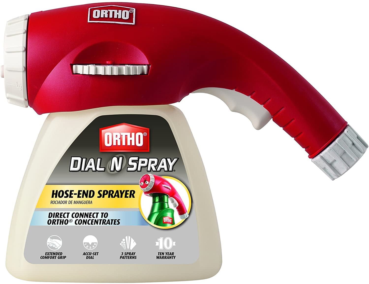 Ortho Dial N Spray Multi-Use Hose-End Sprayer Case of 6 - Walmart.com