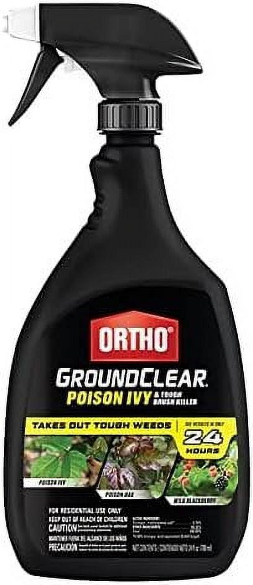 Ortho GroundClear, 24 oz Ready-to-Use Poison Ivy and Tough Brush Killer ...