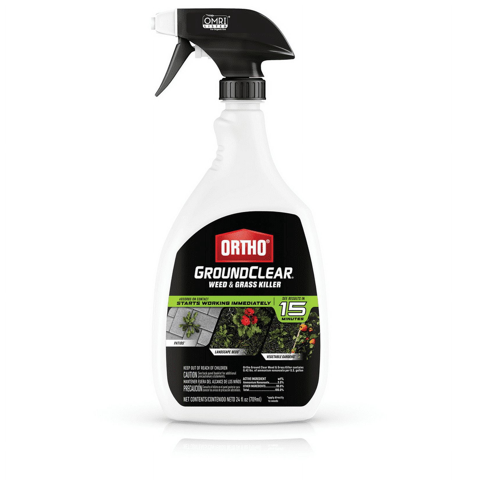 Ortho GroundClear Weed & Grass Killer Ready-to-Use, 24 oz. - Walmart ...