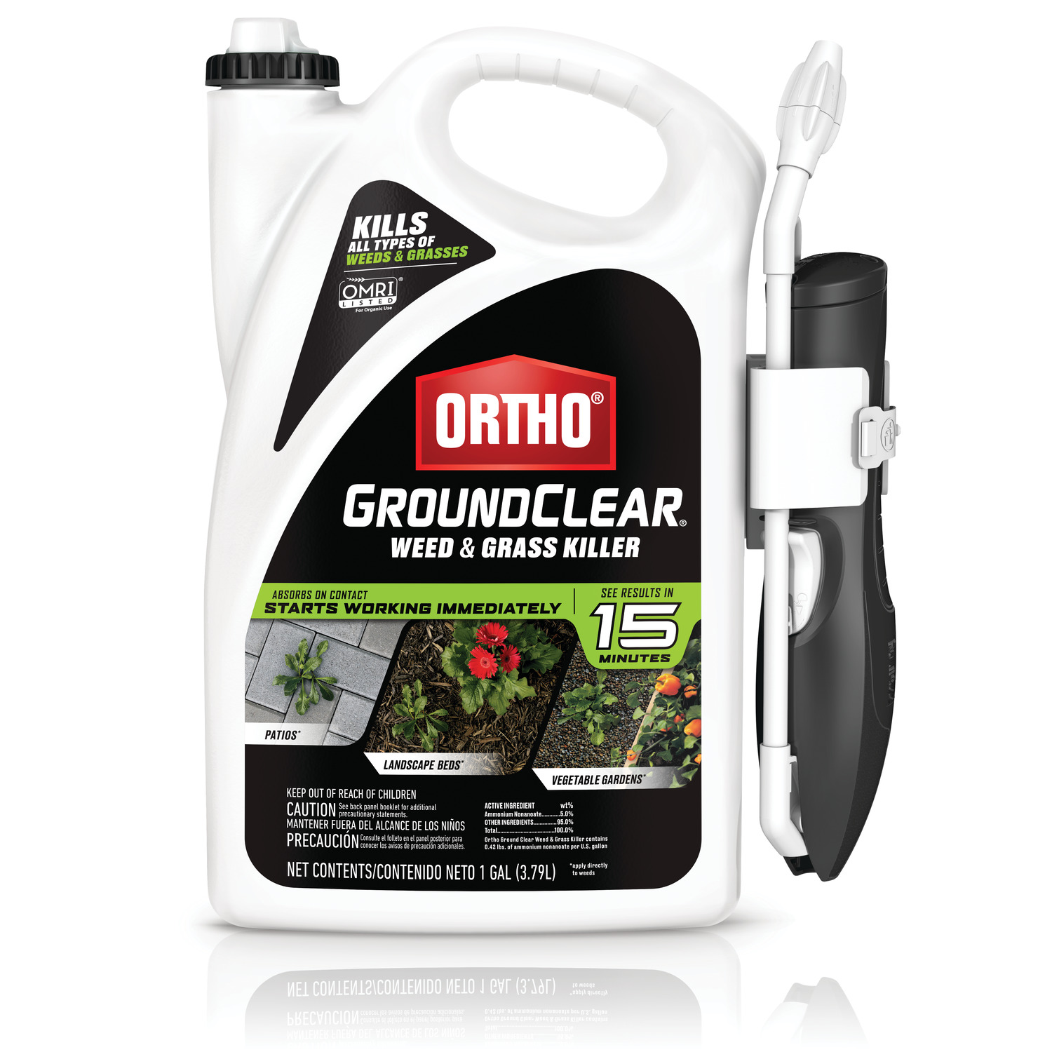 Ortho GroundClear Year Long Vegetation Killer, 1.33 gal. - Walmart.com