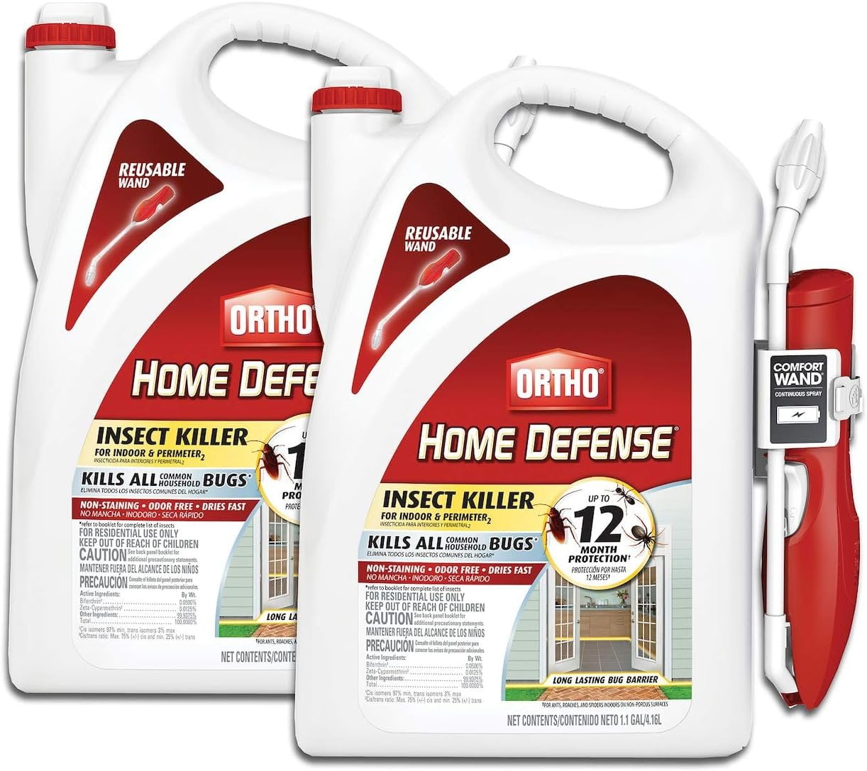Ortho Home Defense Insect Killer for Indoor & Perimeter2 - With Comfort ...