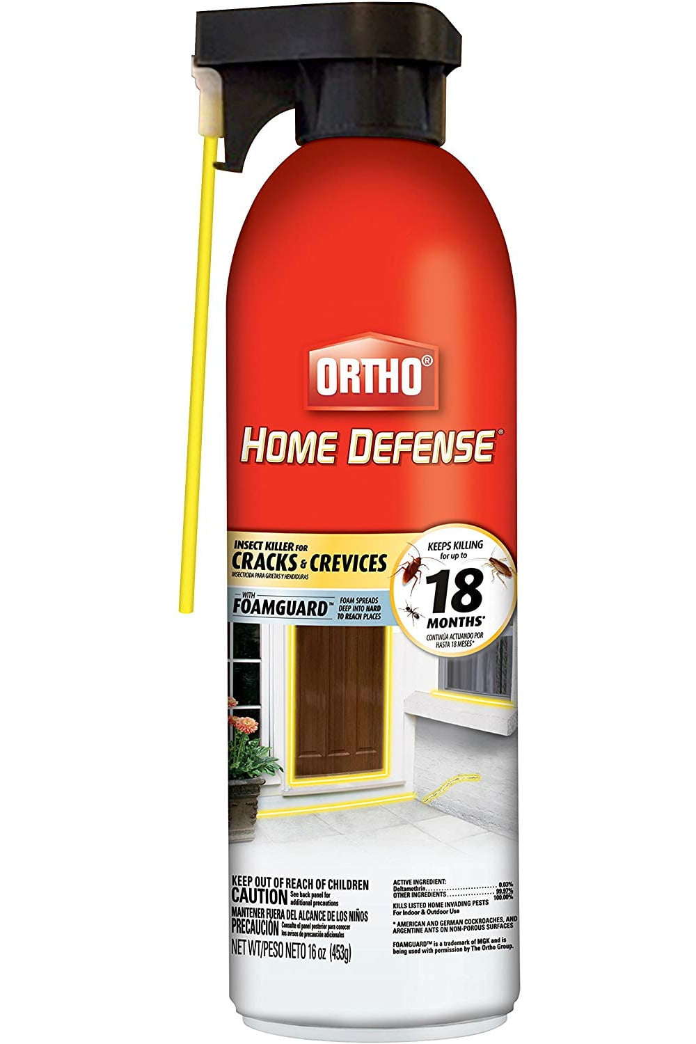 Ortho Home Defense: Indoor Insecticide for Roaches & Crawling Pests ...