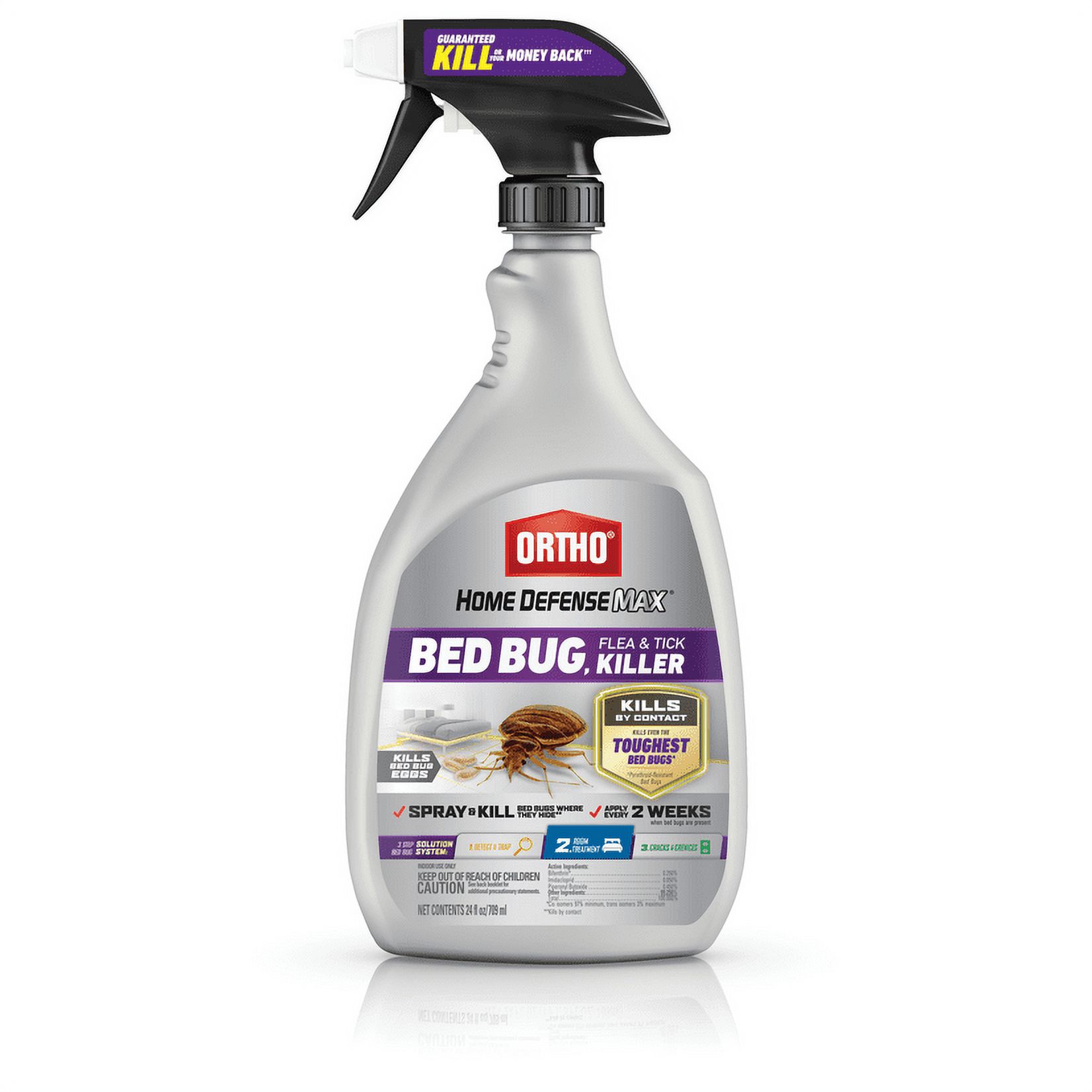 Ortho Home Defense Bed Bug Trap, 2 Traps, Pesticide Free & Easy To Use - Walmart.com