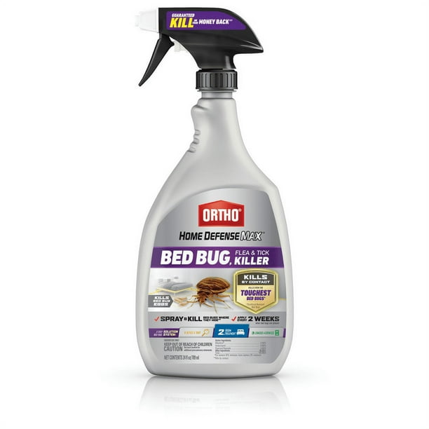 Ortho Home Defense Max Bed Bug, Flea & Tick Killer, 24 oz., Kills Bed ...