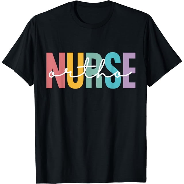 Ortho Nurse Nursing Cute Men Women RN Ortho Orthopedic Nurse T-Shirt ...