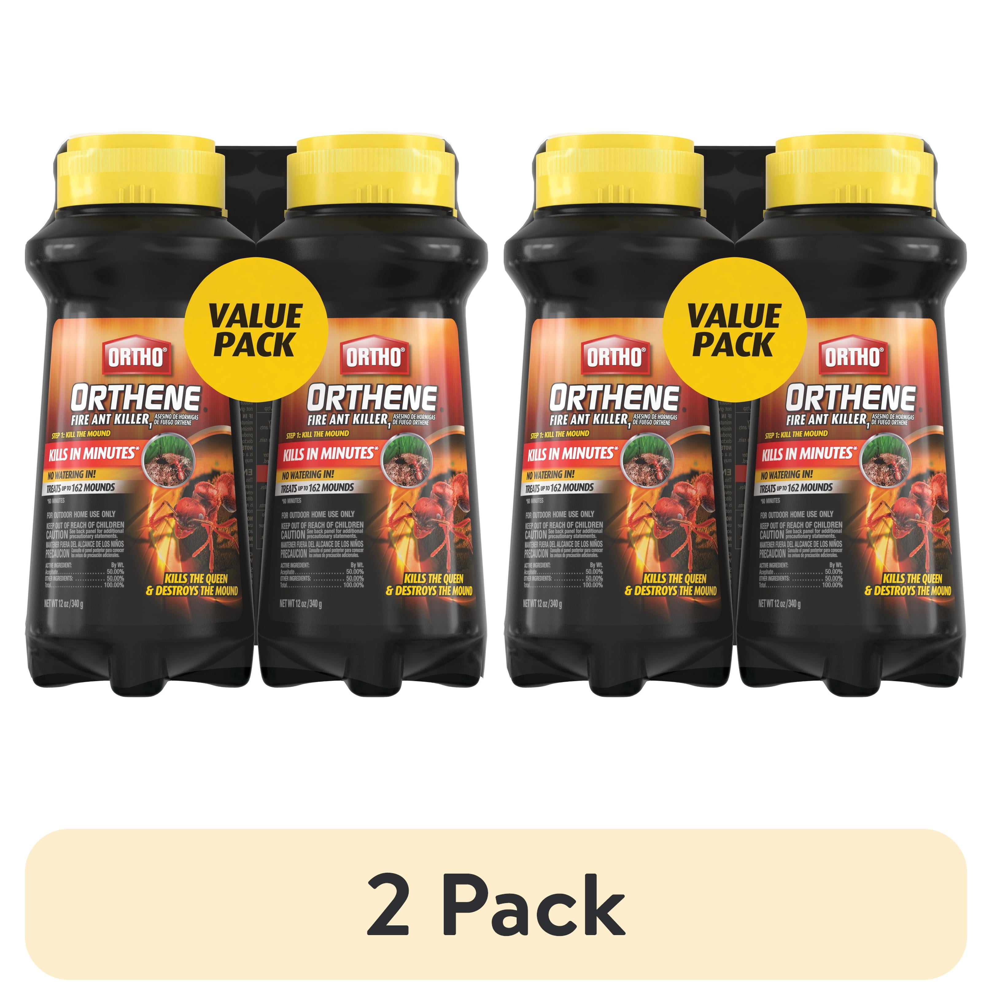 (2 pack) Ortho Orthene Fire Ant Killer1, Kills Queens and Destroys ...