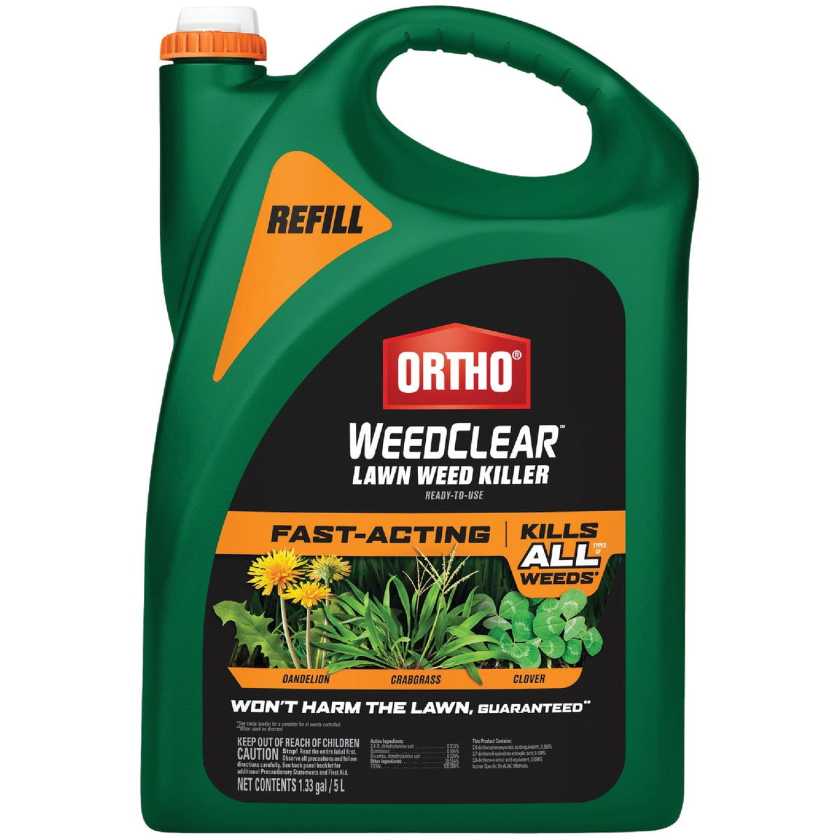 Ortho WeedClear 1 Gal. Ready-To-Use Refill Lawn Weed Killer 4659605 ...
