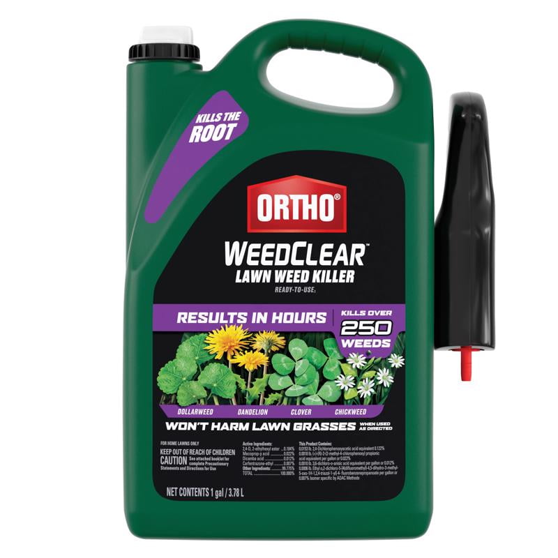 Ortho WeedClear Lawn Weed Killer Ready-to-Use1 (South), 1 gal - Walmart ...