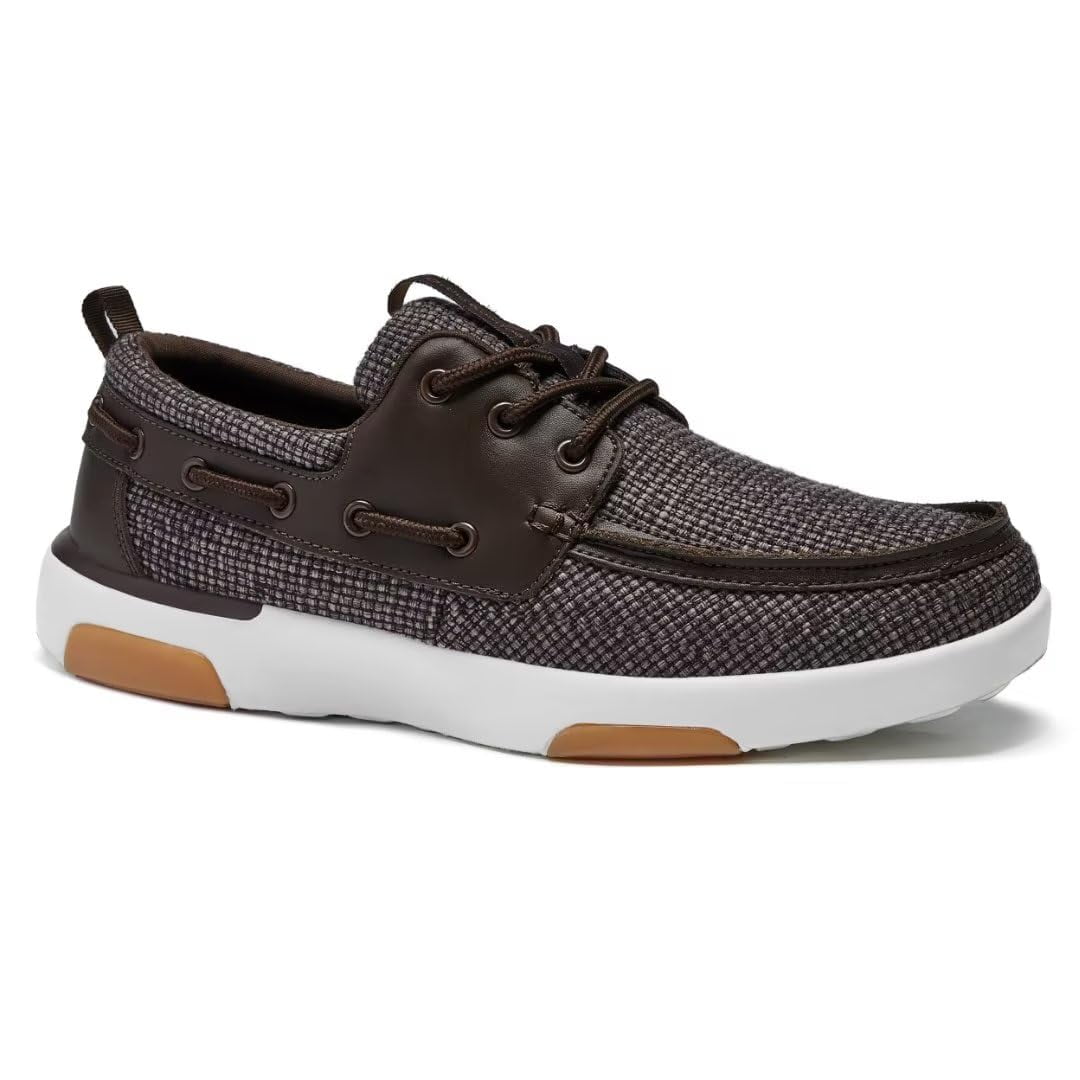 OrthoComfoot Comfortable Mens Walking Shoes with Arch Support for ...