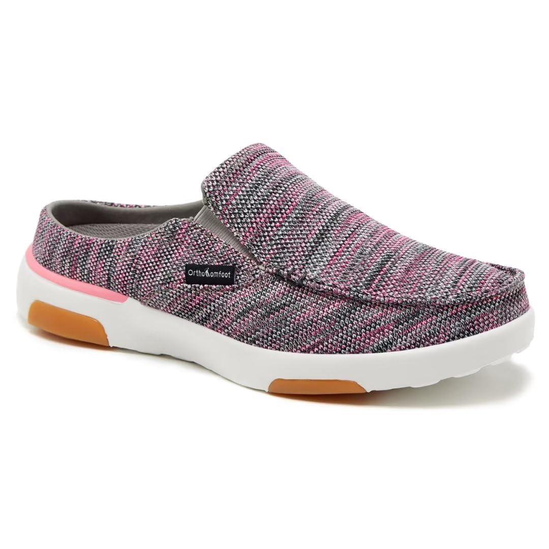 OrthoComfoot Womens Arch Support Walking Shoes Comfortable, Soft ...