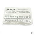 Orthodontic Dental No Hook 022" Slot Edgewise Metal Braces Brackets B ...