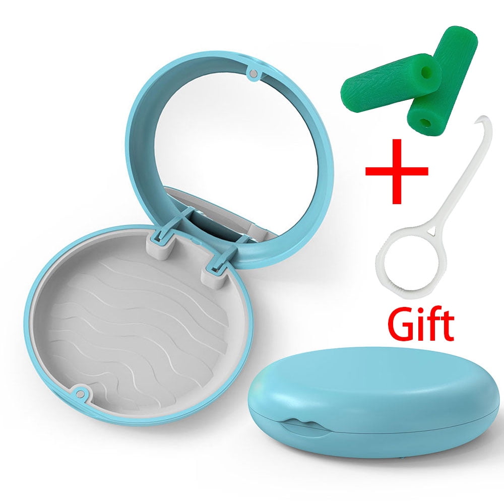 Orthodontic Denture Retainer Storage Box with Braces Extractor and ...