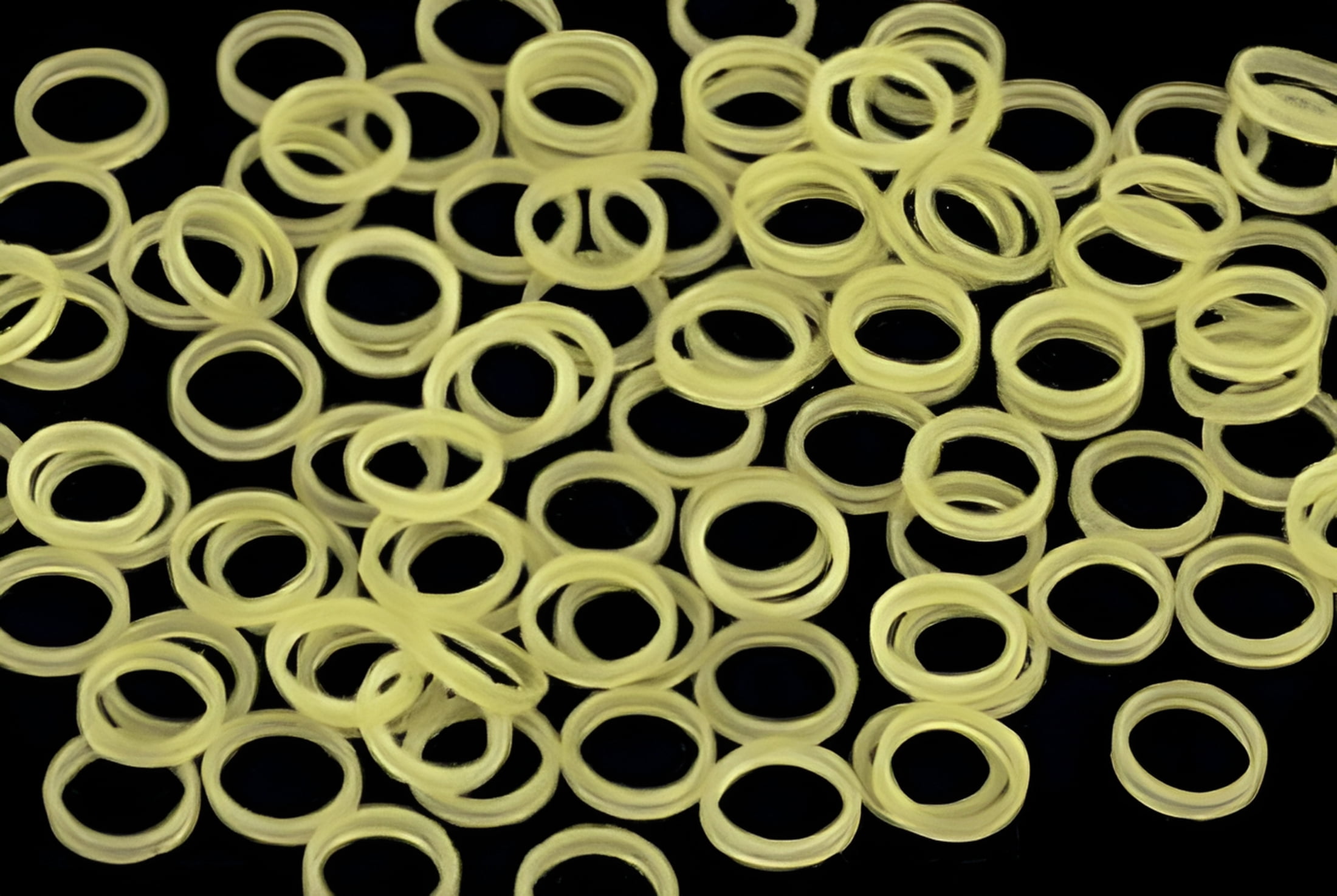 "Cayenas Orthodontic Gap Teeth Bands 3/16"" Heavy - 100 Dental Braces ...