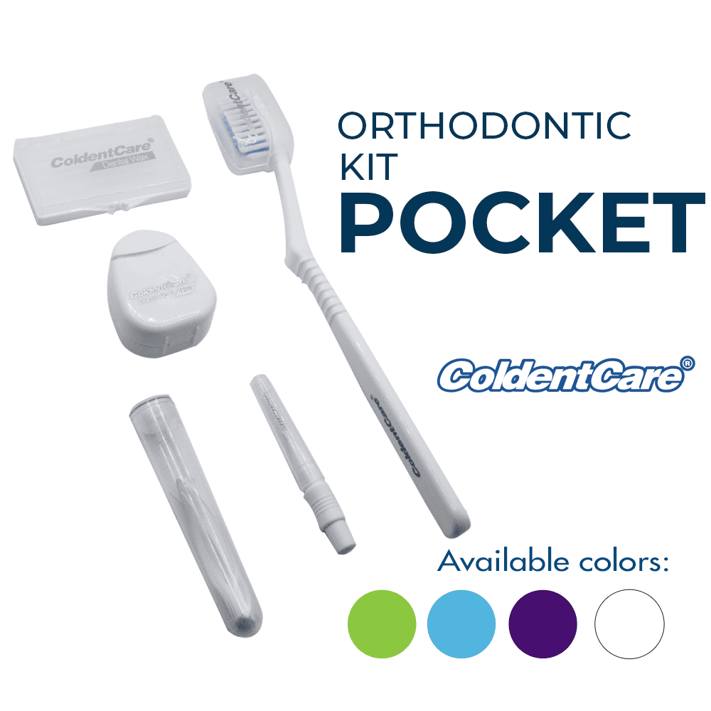 Orthodontic Kit Pocket - Compact and Complete Oral Care - Clear ...