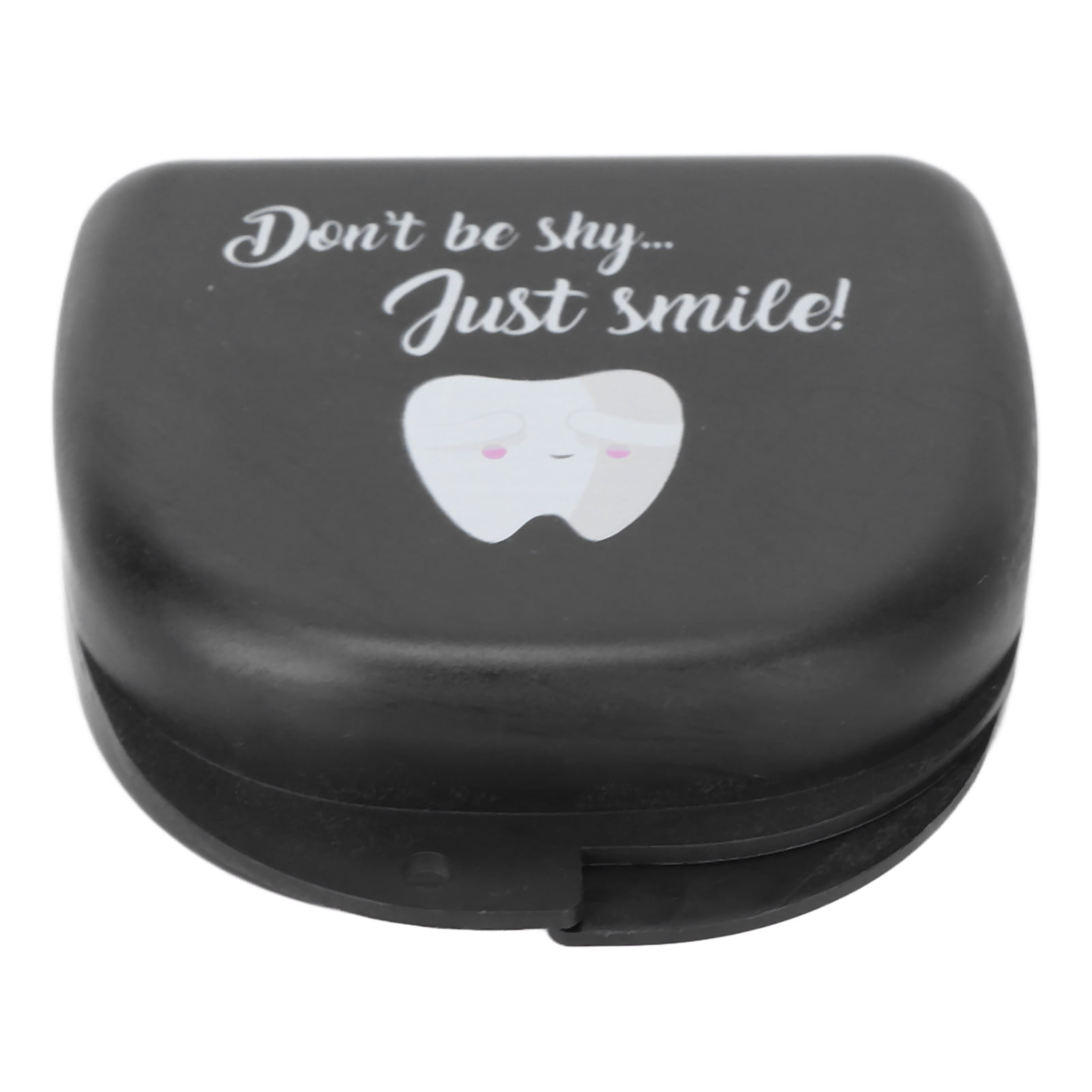 Orthodontic Retainer Box, Half Mouth Denture Container, Portable Tooth ...