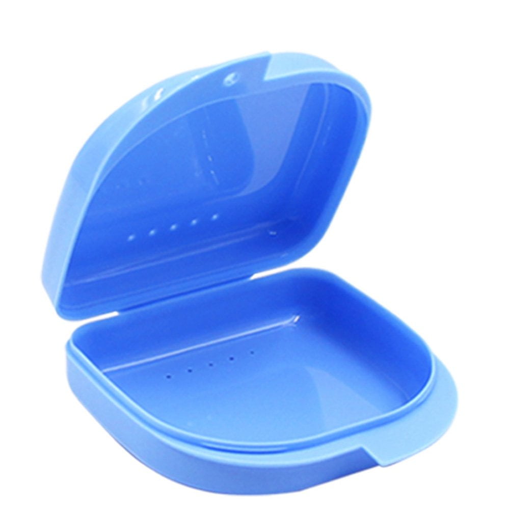 Orthodontic Retainer Case Dental Container Denture Storage Boxes with ...