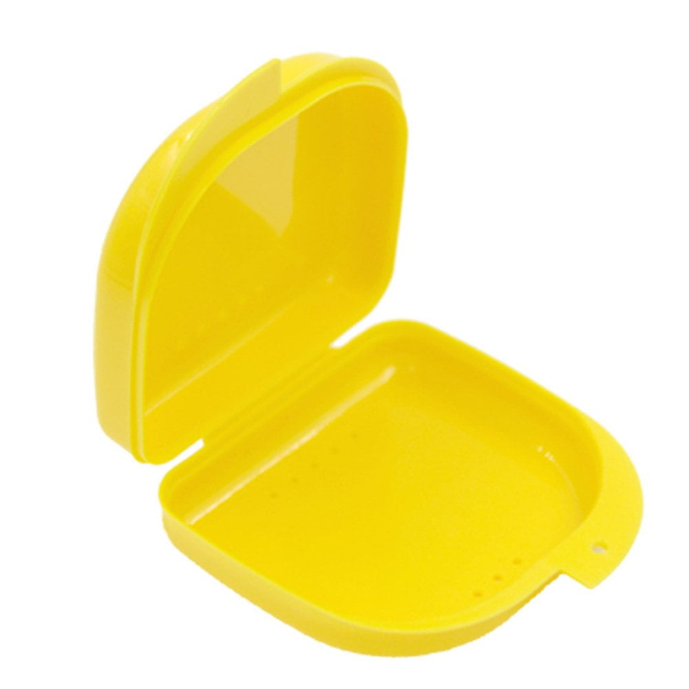 Orthodontic Retainer Case Dental Container Denture Storage Boxes with ...