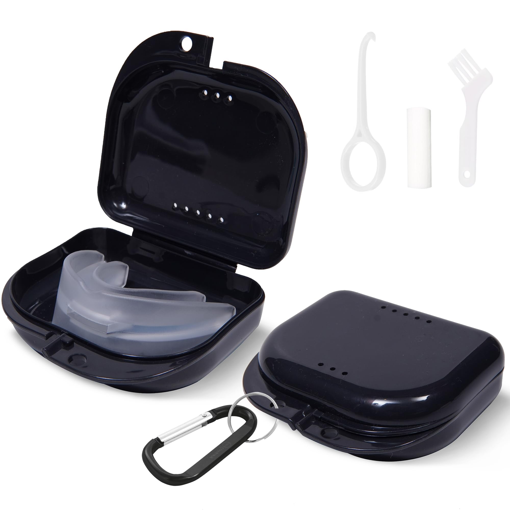 Orthodontic Retainer case with TSF6 Vent Holes for Invisalign, Guard ...