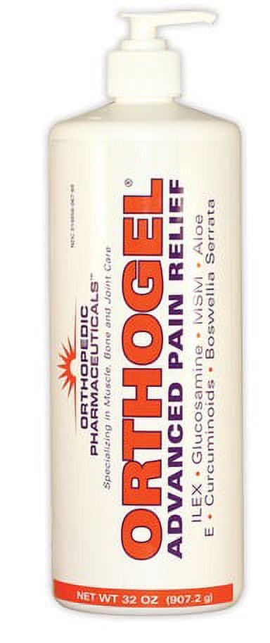 Orthogel Advanced Pain Relief Gel with ILEX, Menthol, Camphor, OptiMSM ...