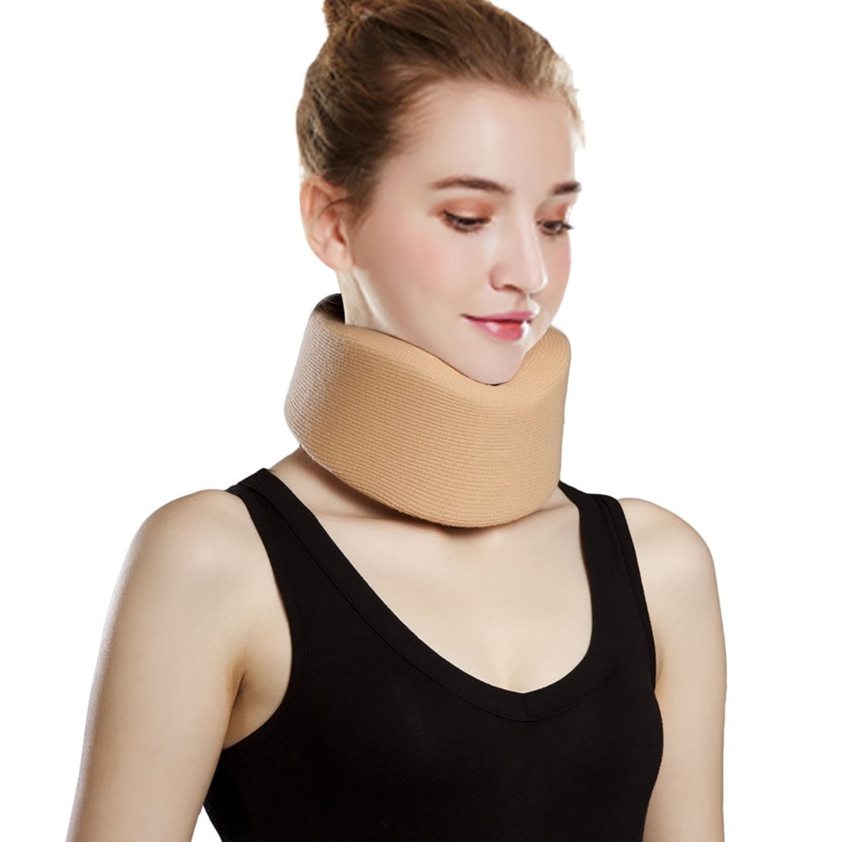 Orthomen Neck Brace by Cervical Collar - Adjustable Soft Support Collar ...