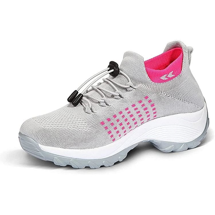 Orthopaedic Sneakers - Sienna - Gray Pink - US8 - Walmart.com