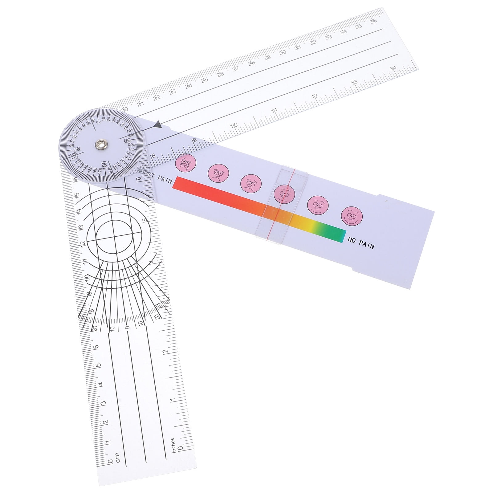 Orthopedic Angle Ruler Degree Indicator Finder Quick Protractor Tool ...