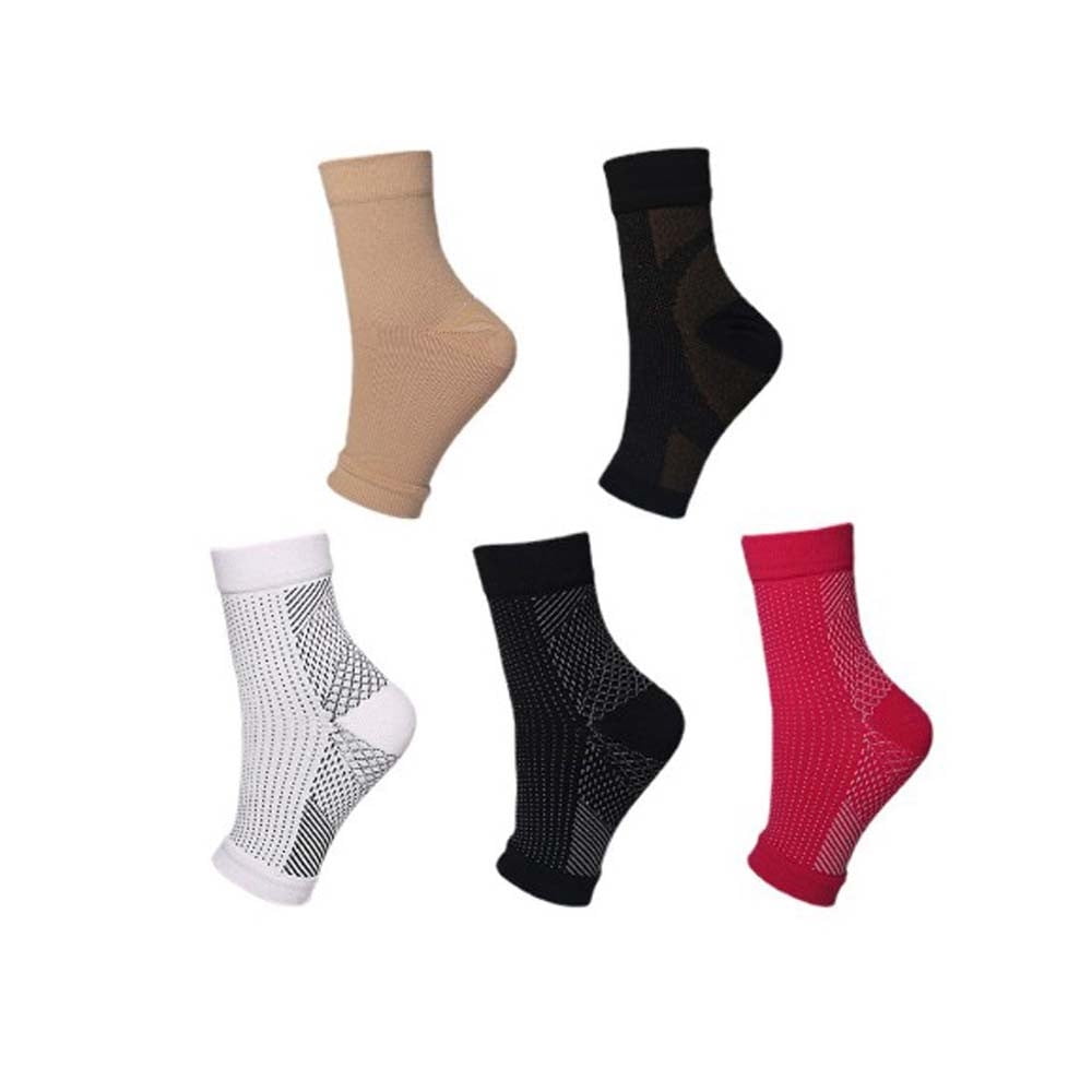 Orthopedic Compression Socks | Open Toe Ankle Support | Nylon Spandex ...