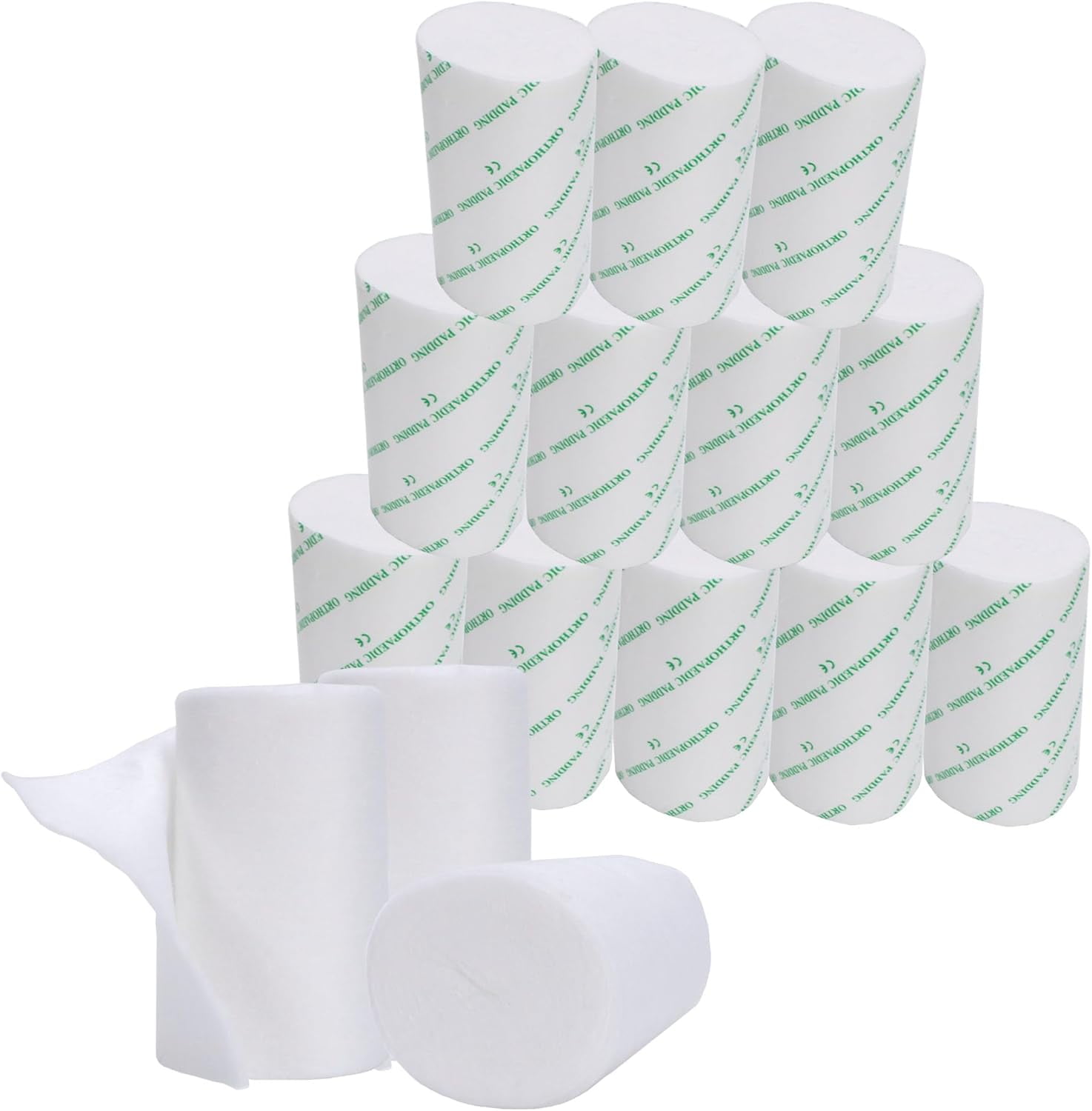 Orthopedic Comfort Cotton Cast Padding for Surgery, Wound Absorbent, 4 ...