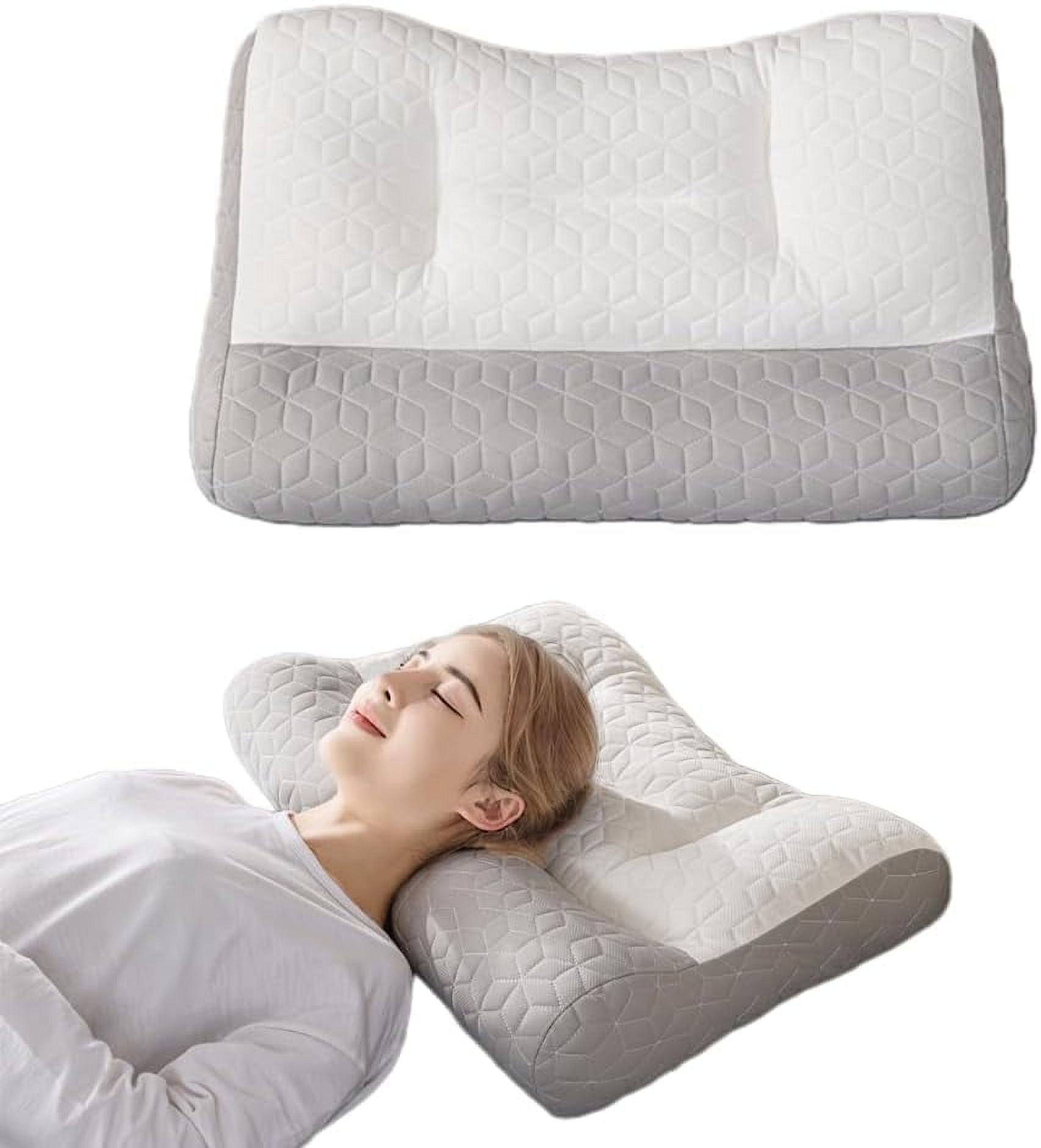 Orthopedic Deep Sleep Pillow, 2025 Upgraded Sleep Apnea Pillow, Sleep ...