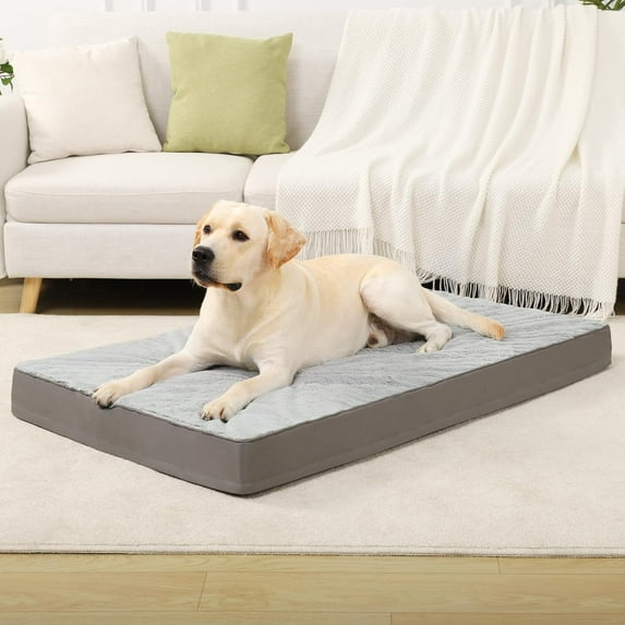 Orthopedic Dog Bed Waterproof Dog Crate Bed for Extra Large Dogs Deluxe ...