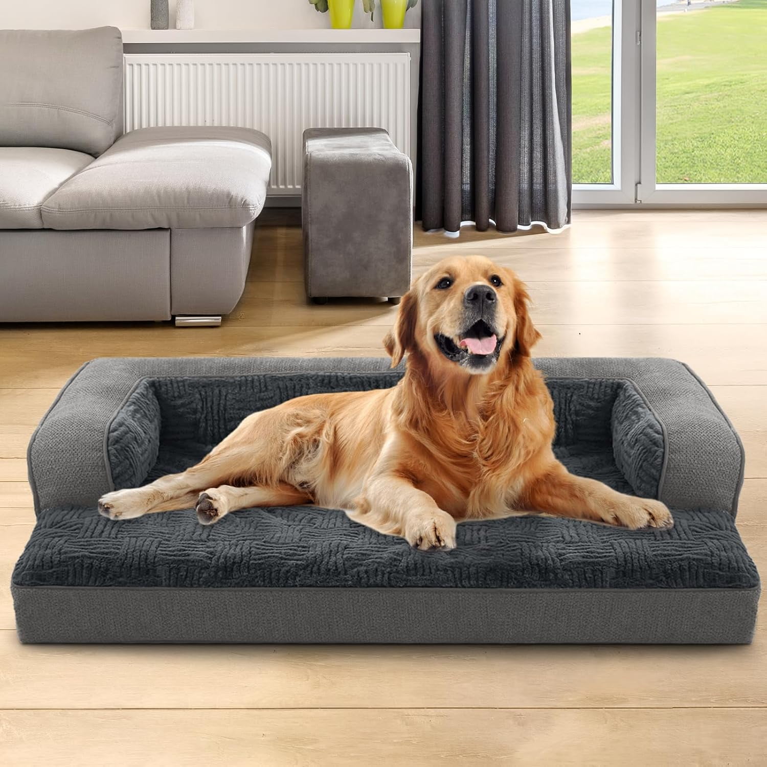 Orthopedic Dog Beds for Extra Large Dogs,Orthopedic Dog Sofa Bed with ...