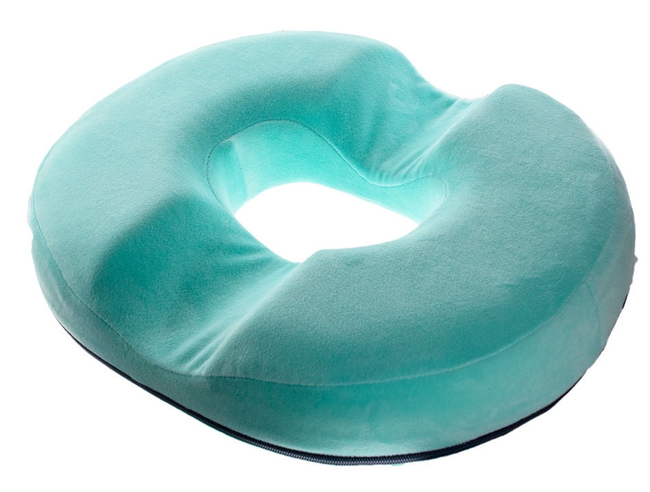 Orthopedic Donut Seat Cushion Memory Foam Cushion – Tailbone & Coccyx ...