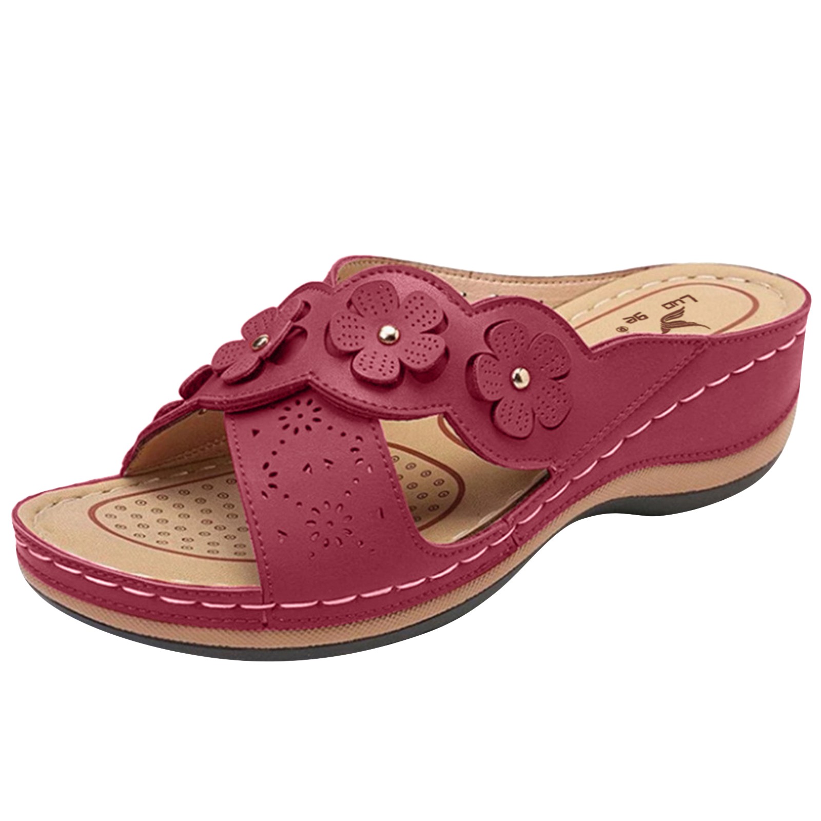Orthopedic Flip Flops for Women with Arch Support HETEH Comfort Walking ...