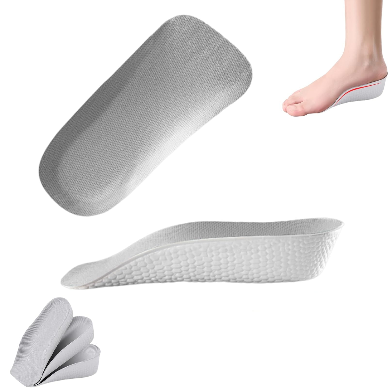 Orthopedic High Pads 1.0 - Height Increase Insoles - Arch Support ...