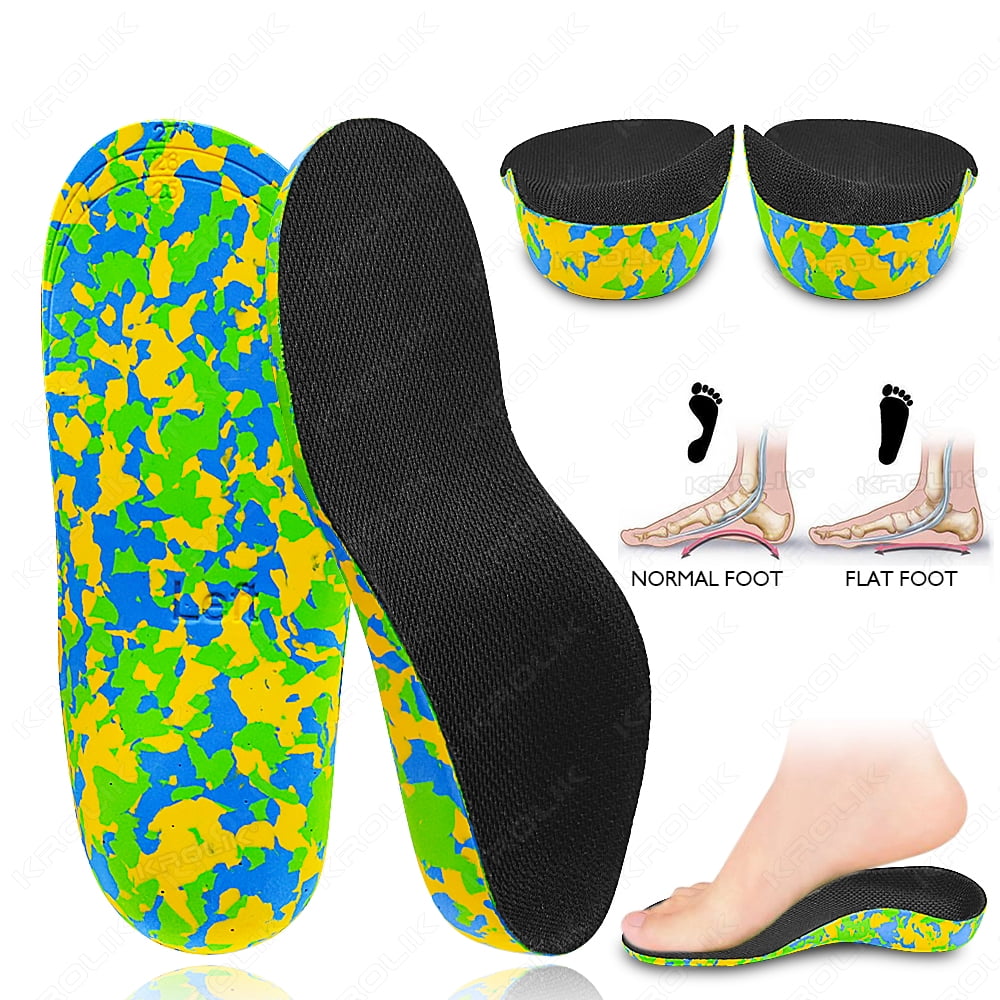 Orthopedic Insoles for Kids Children Flat Foot Correction Arch Support ...