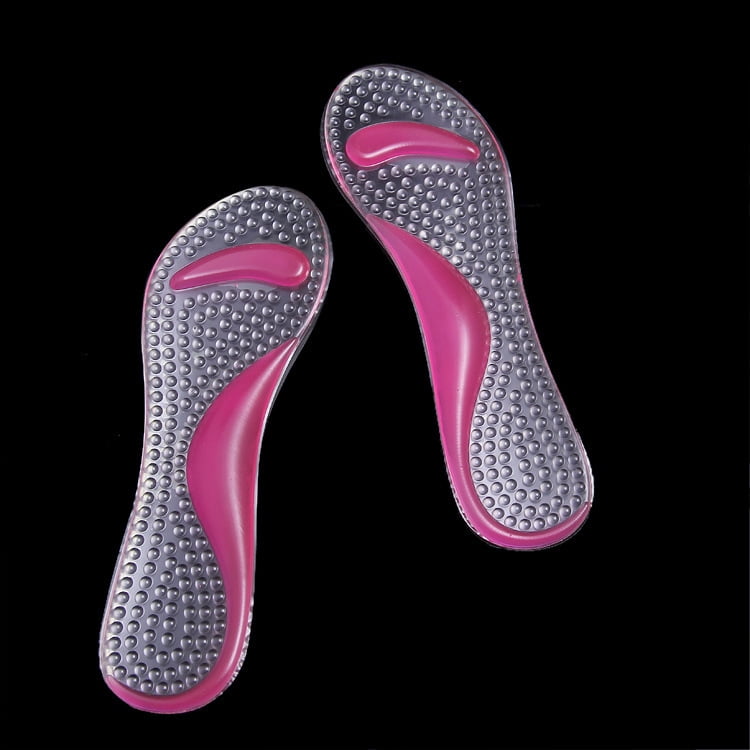 Orthopedic Insoles for Women Shoes Flat Feet Arch Support Silicone Gel ...
