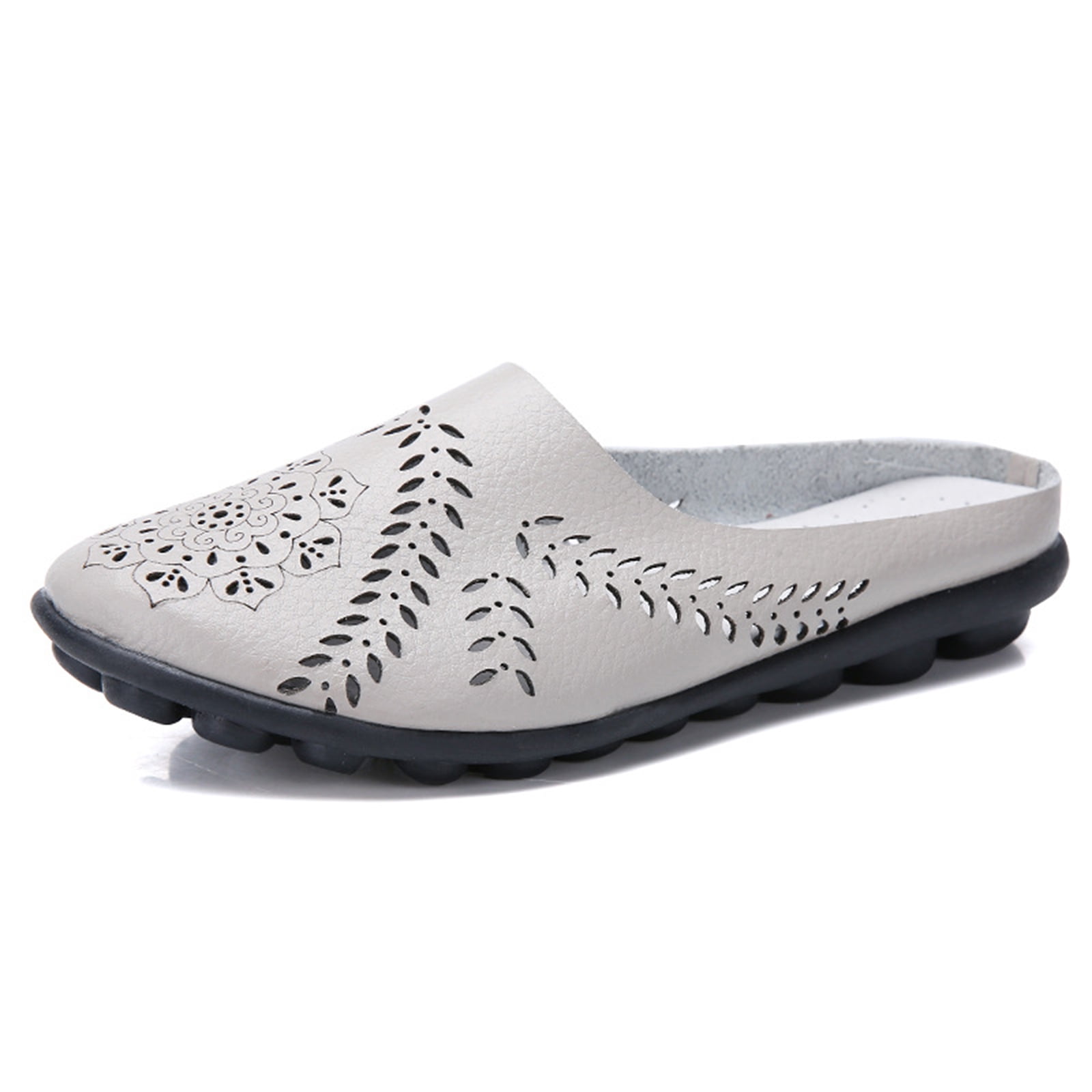 Orthopedic Loafers for Women Low Shoes Comfortable Leather Flats ...