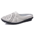 Orthopedic Loafers for Women Low Shoes Comfortable Leather Flats ...