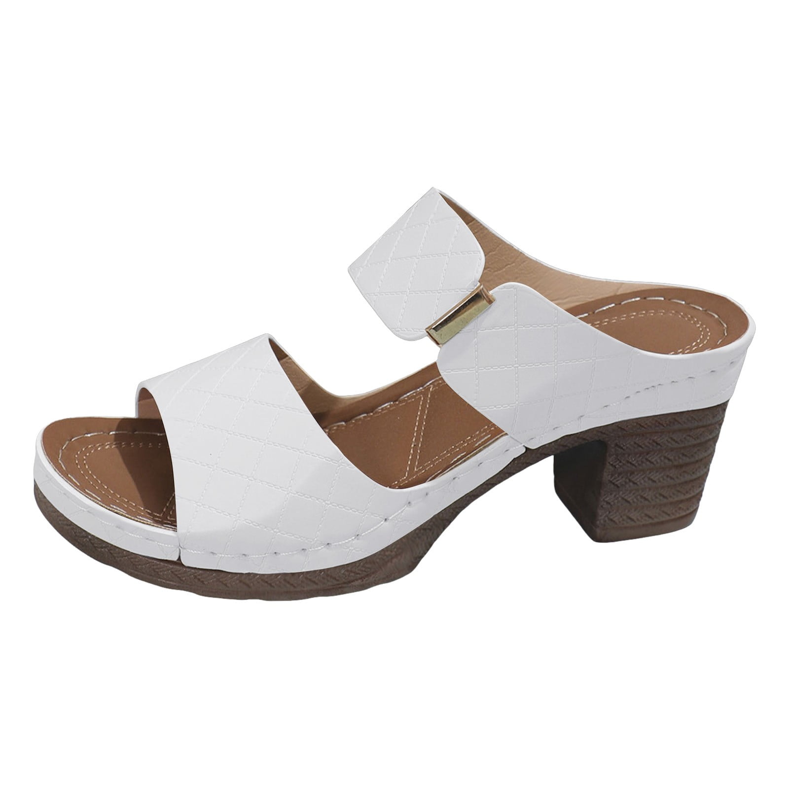 Orthopedic Sandals Comfy Slider T Open Toe Summer Support Slip on Flip ...