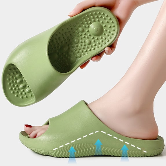 Orthopedic Sandals Flip Flops with Arch Support for Women Memory Foam ...