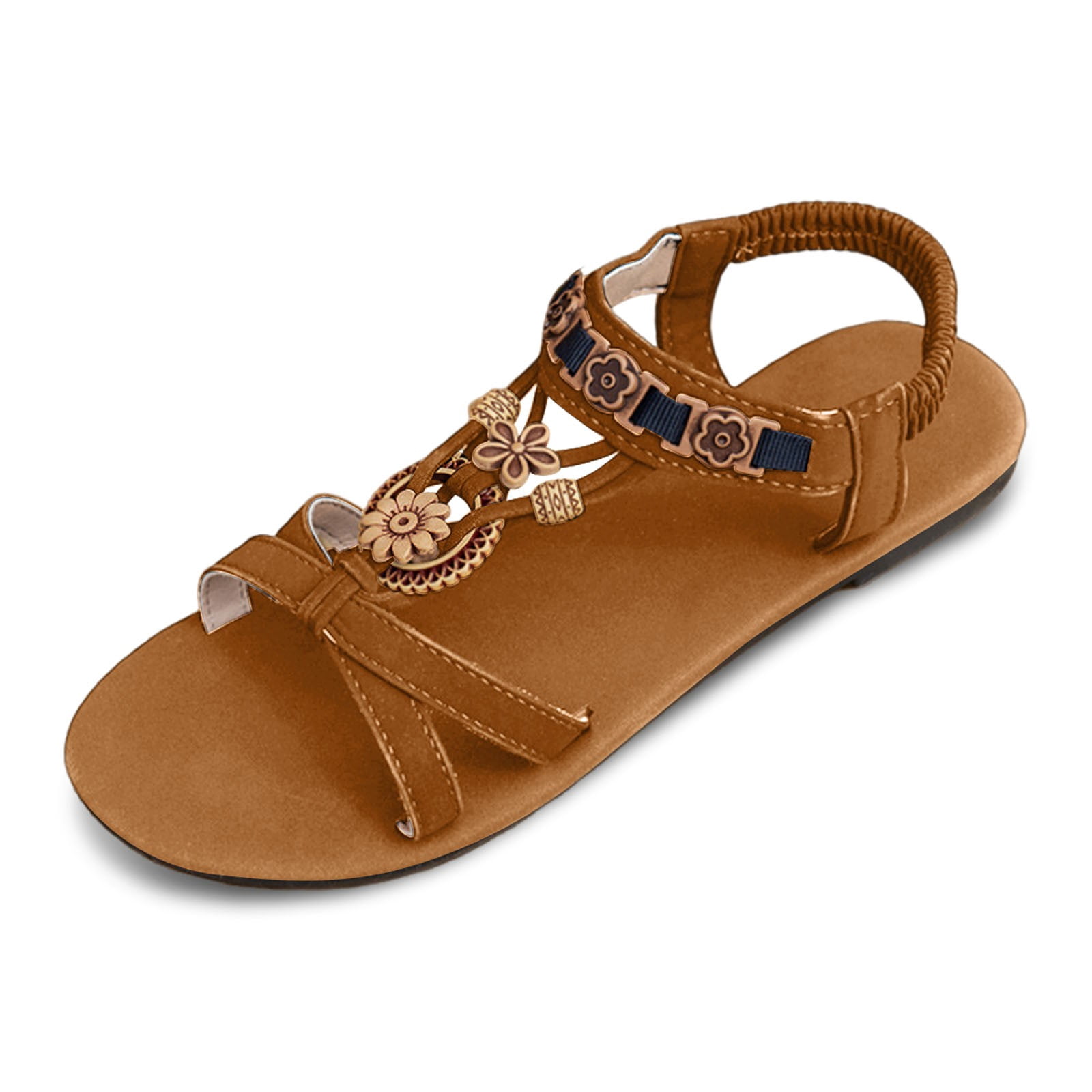 Orthopedic Sandals for Women 2025 Bohemian Beach Wedge Sandal Orthotic ...