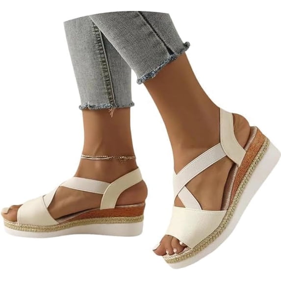 Orthopedic Sandals for Women, 2026 Summer Dressy Espadrilles Platform ...