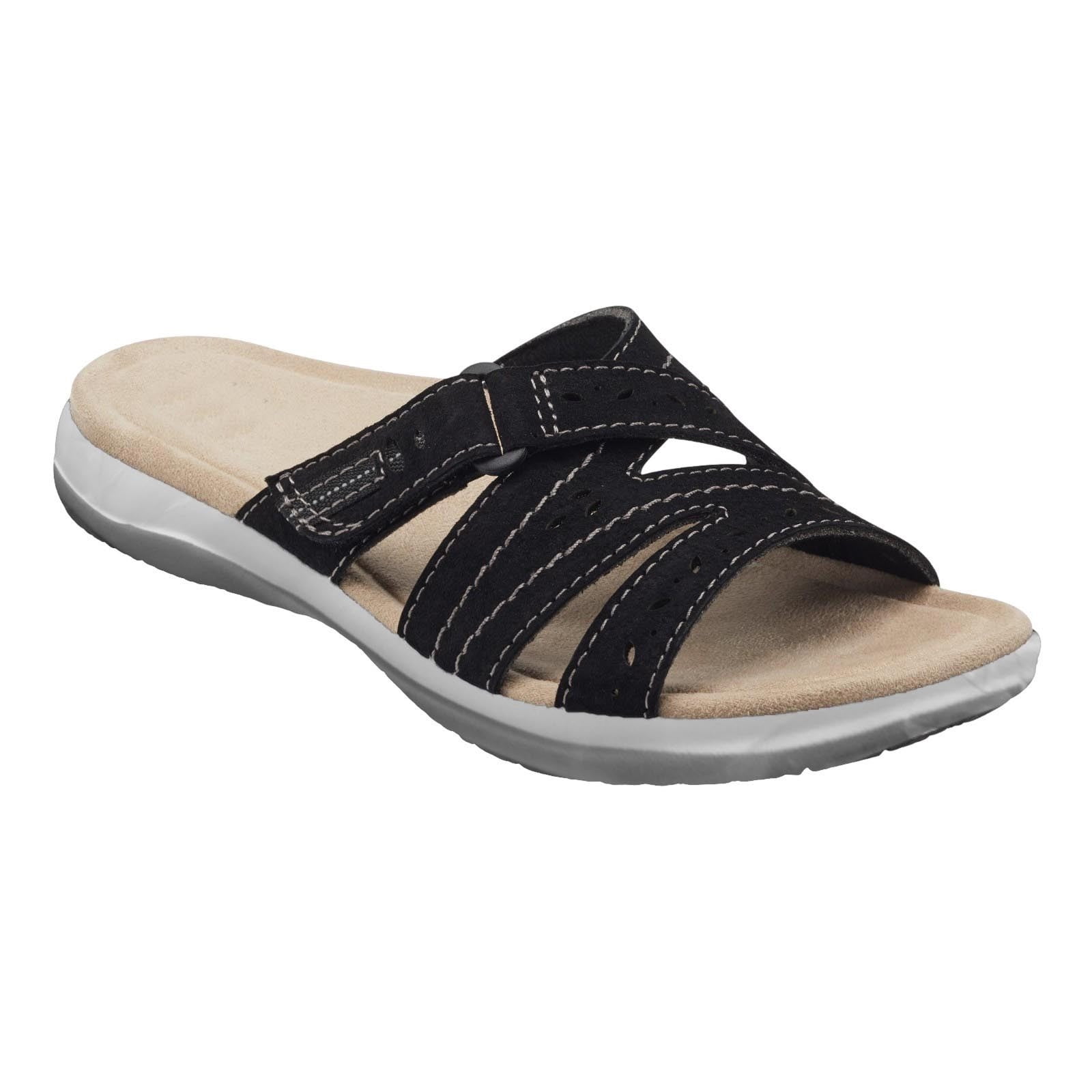 Orthopedic Sandals for Women Open Toe Walking Slippers with Arch ...