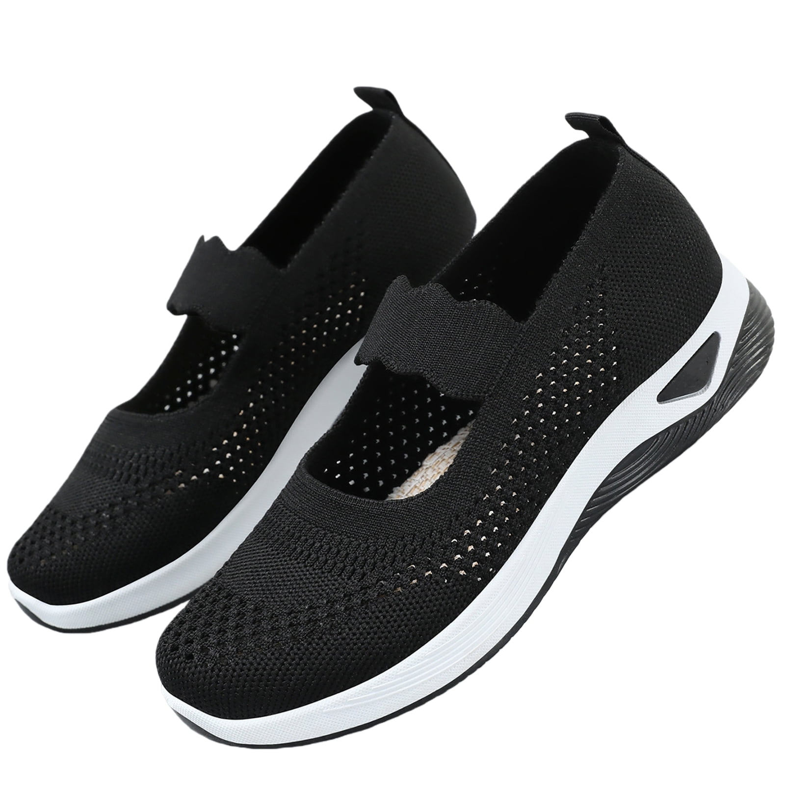 Orthopedic Shoes for Women Arch Support Running Shoes Lightweight Slip ...