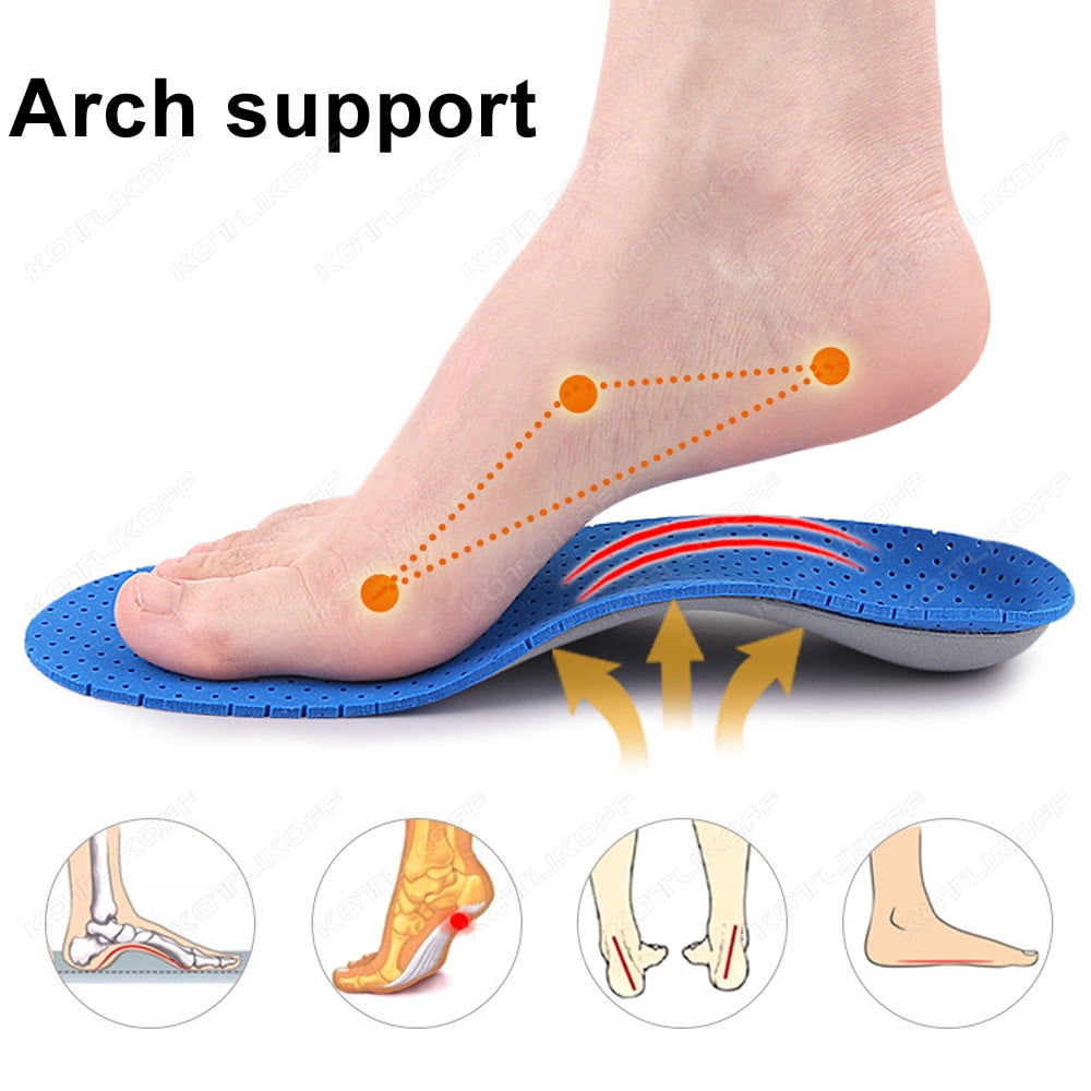 Orthotic Insole For Sport Shoes With Hard Not Collapsing Arch Support ...